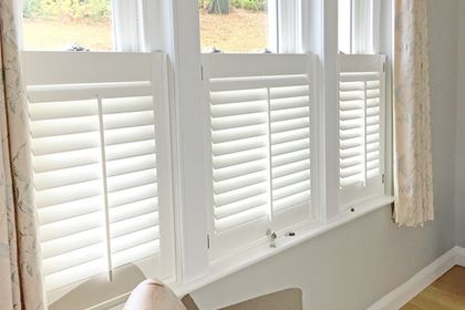 Café Style Shutters - Made to Measure Café Shutters