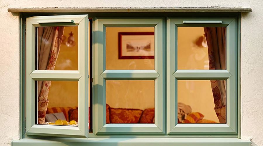 Coloured uPVC Windows