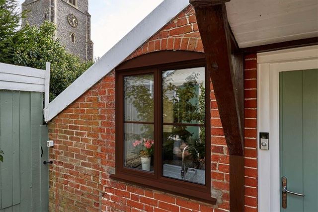 Coloured uPVC Windows