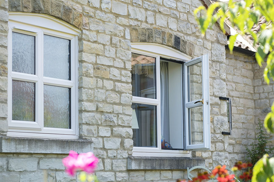 Coloured uPVC Windows
