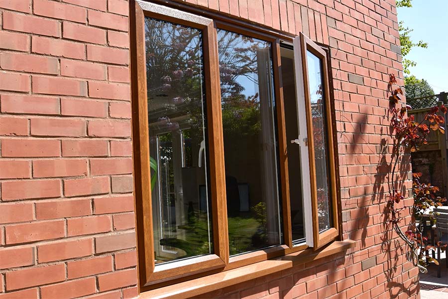 Coloured uPVC Windows