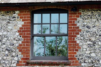 Grey Windows - uPVC, Wooden & Aluminum